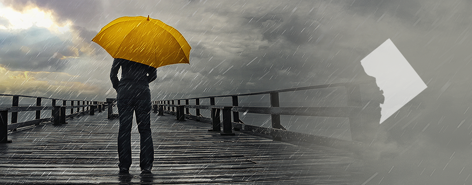 Sad Boy In Rain Wallpaper